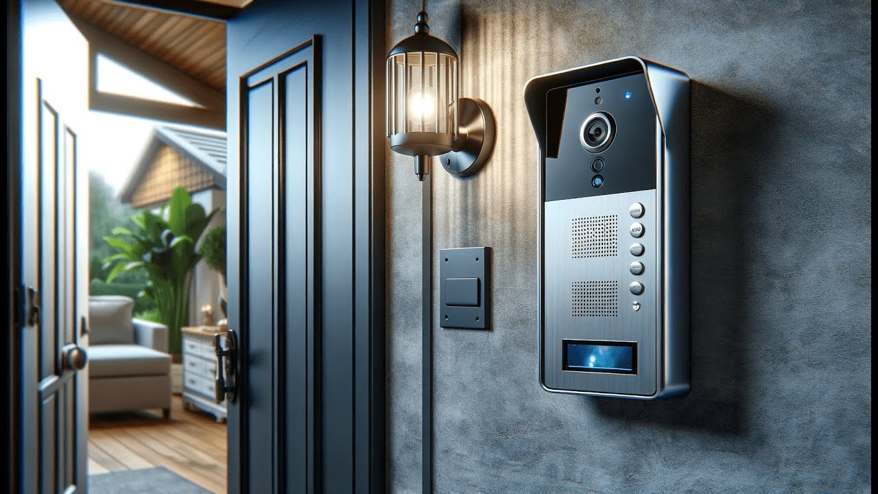 🚪 Goshyda Wired Video Intercom System 7 Inches Visual Intercom Doorbell ...