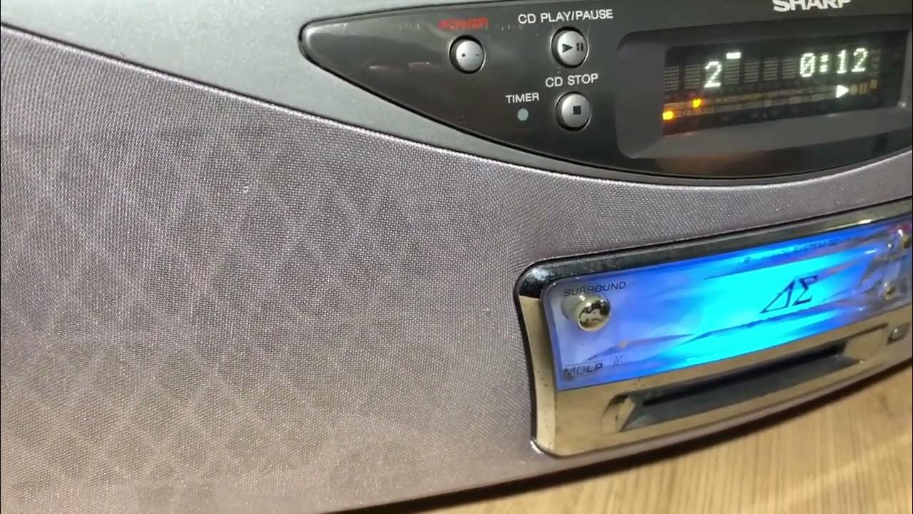 Sharp MD/CD system SD-FX10 - YouTube
