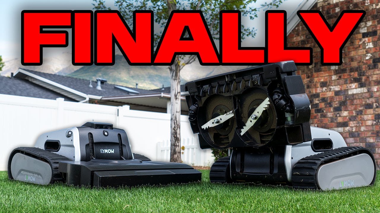 World's FIRST Robot Mower with Real Mower Blades – Insane Results - YouTube