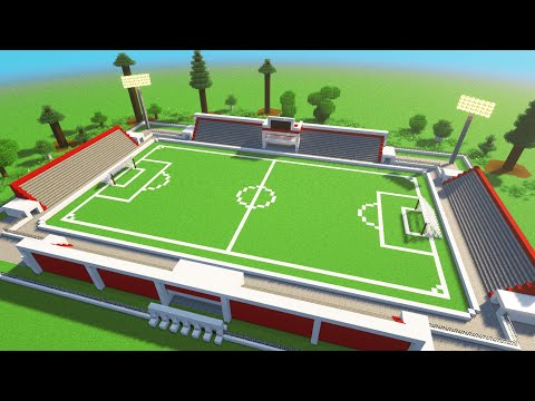 Minecraft Football Stadium Tutorial - How to Build a Football Stadium in Minecraft 1.20
