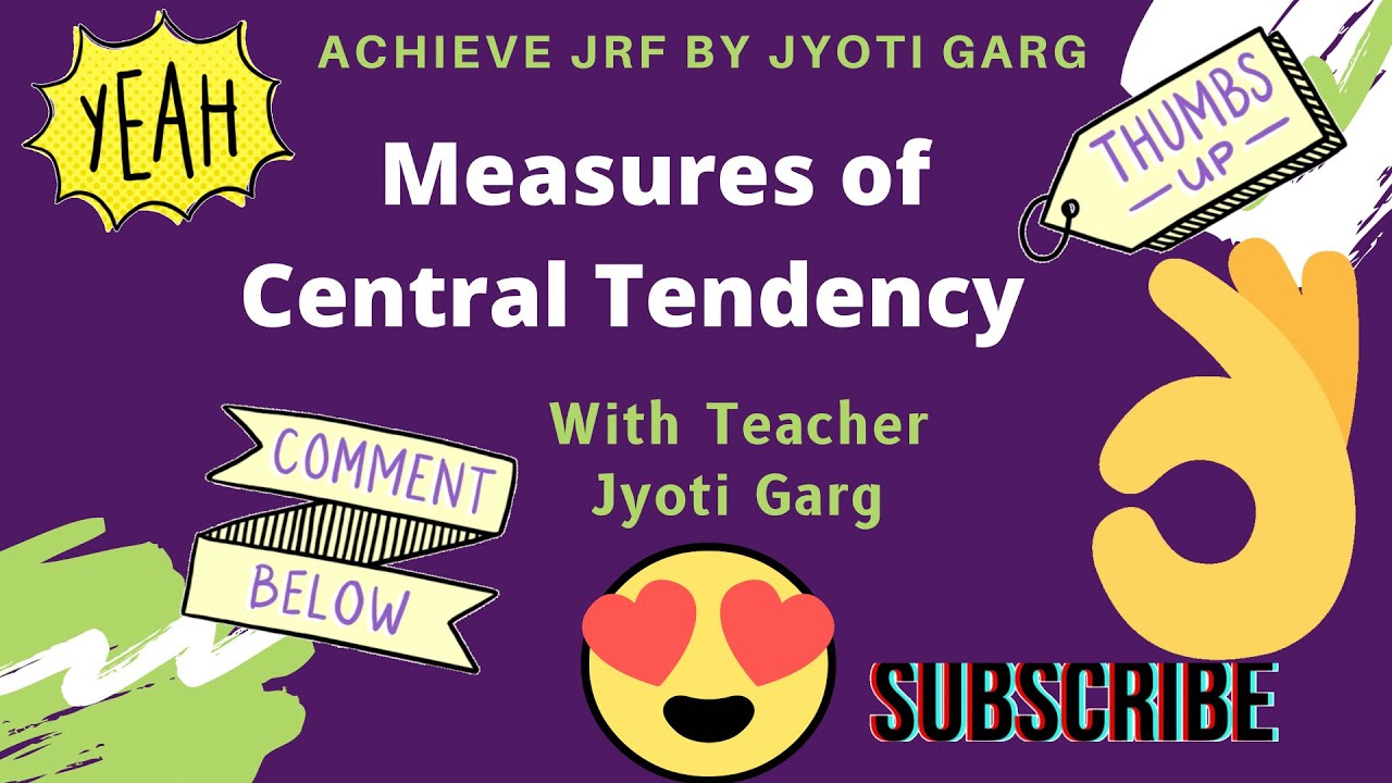 Measures of Central Tendency || Crash Course Statistics || Part-4 ...