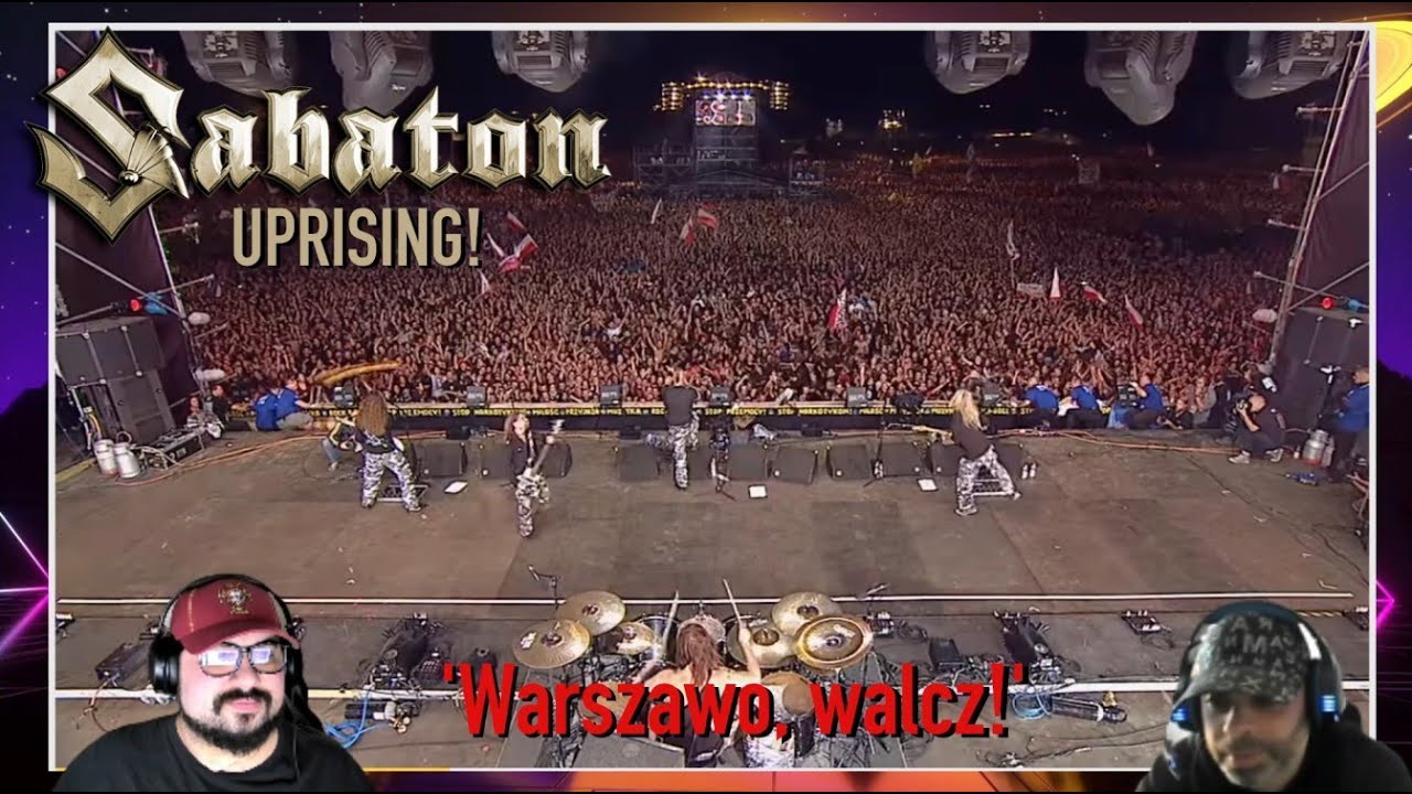 SABATON - Uprising Reaction | POV REACTS - YouTube