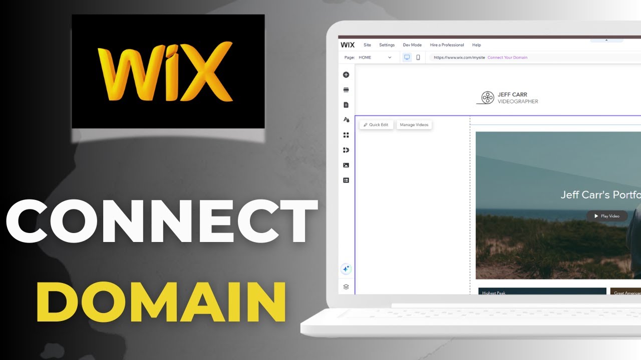 How to Connect a Domain to Wix Website - YouTube