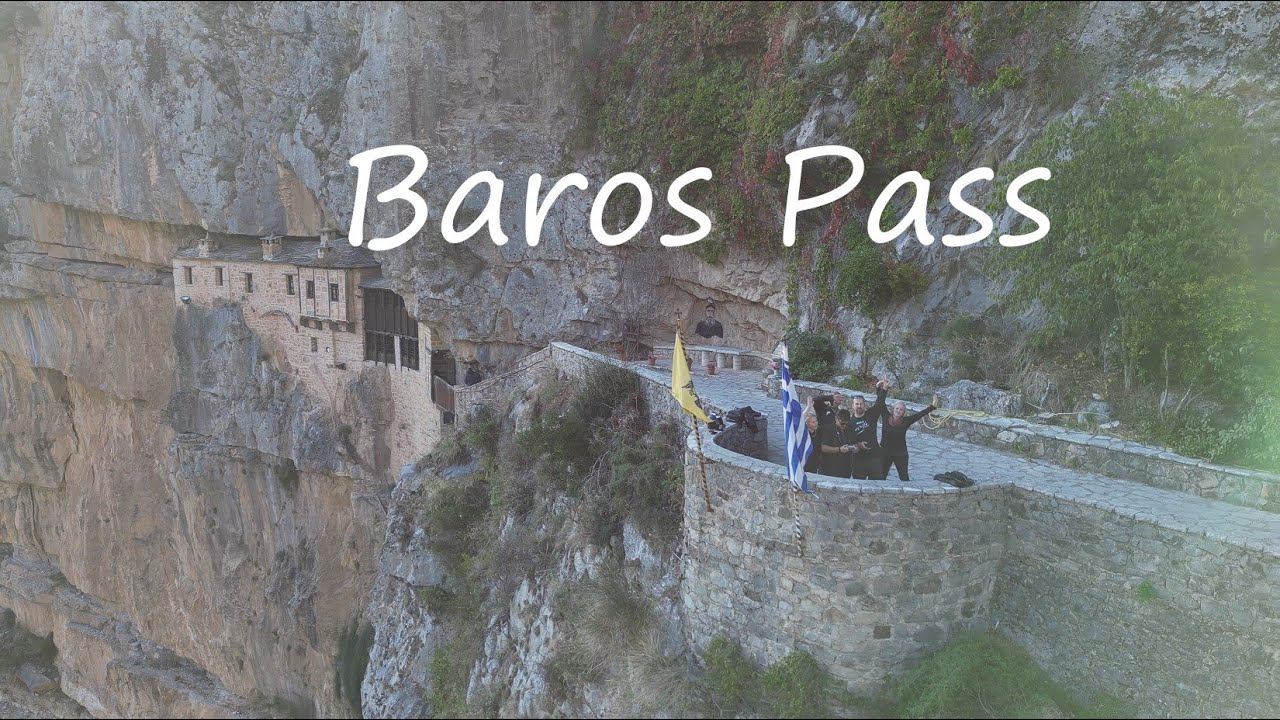 Baros Pass.One of the best motorcycle routes in Greece! Short trip.Το ...