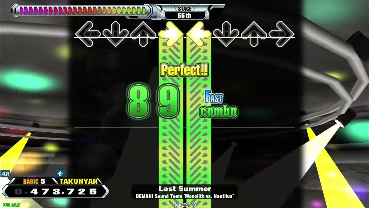 【DDR GRAND PRIX】Last Summer【DP BASIC】 - YouTube