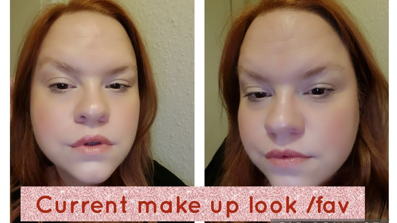 current make up look/fav items - YouTube