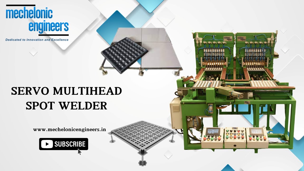 Servo Multihead Spot Welding - YouTube