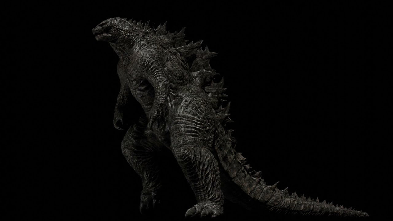 Godzilla walk cycle but better than last time (hopefully) - YouTube