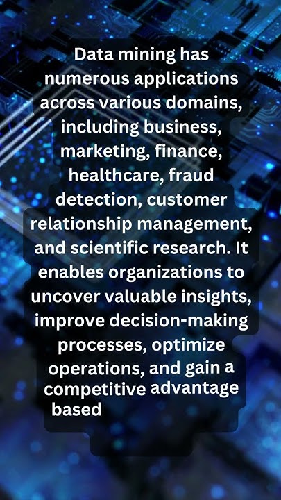 Data Mining - YouTube