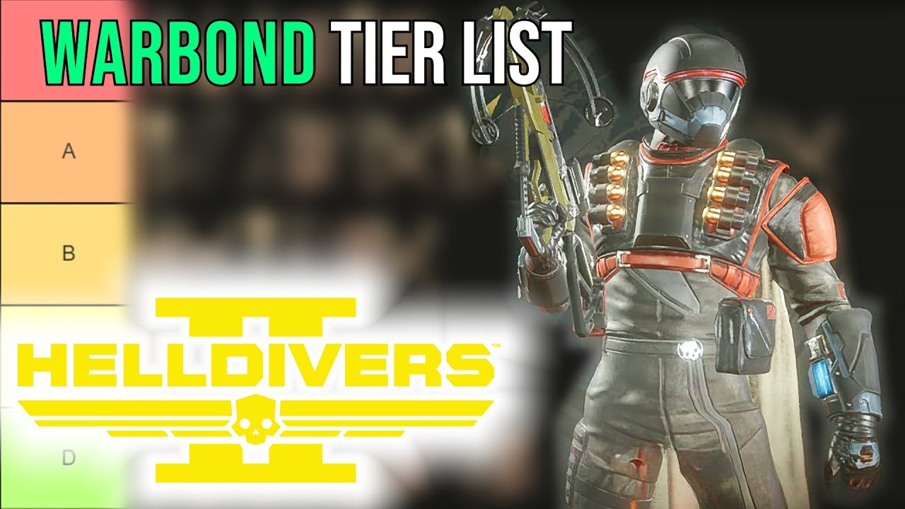 Helldivers 2 Warbond Tier List - YouTube
