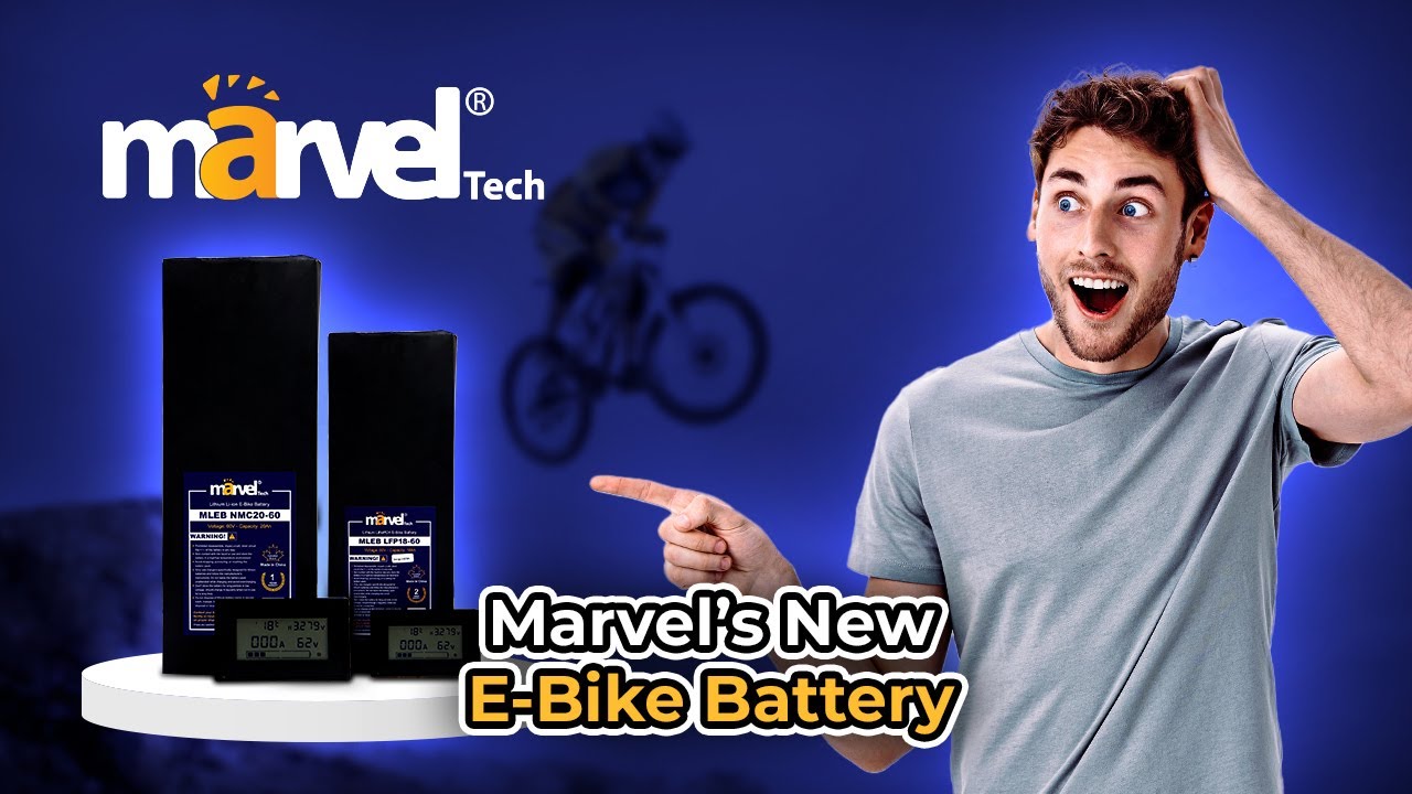 Marvel tech Lithium E-Bike Battery - YouTube