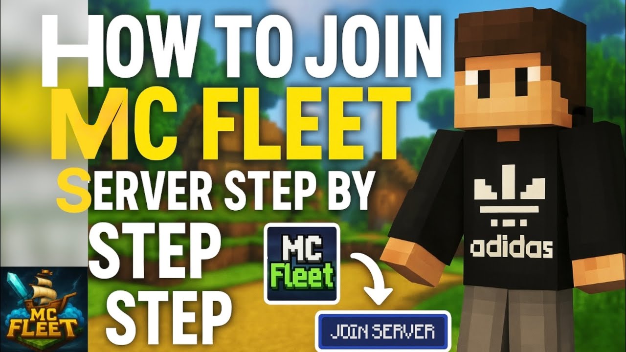 how to join mcfleet server tutorial #mcfleet #viral - YouTube