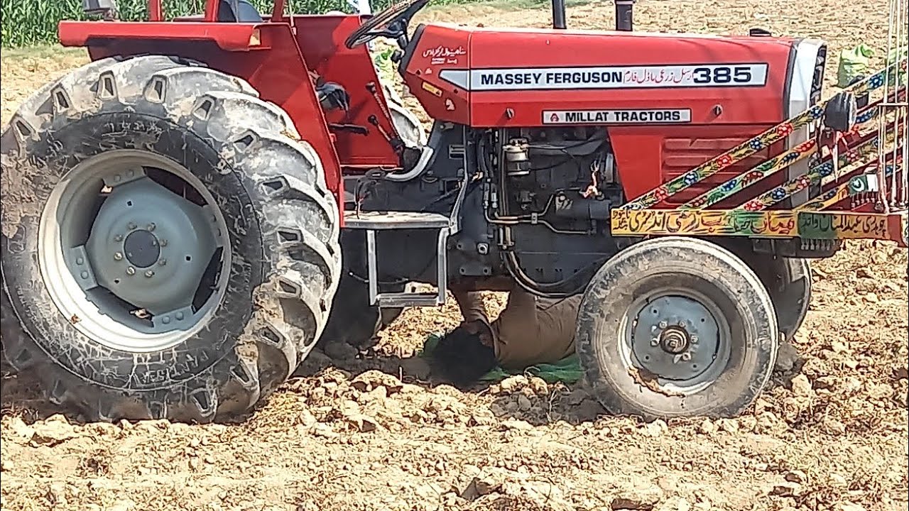 Clutch setting of MF 385 - YouTube