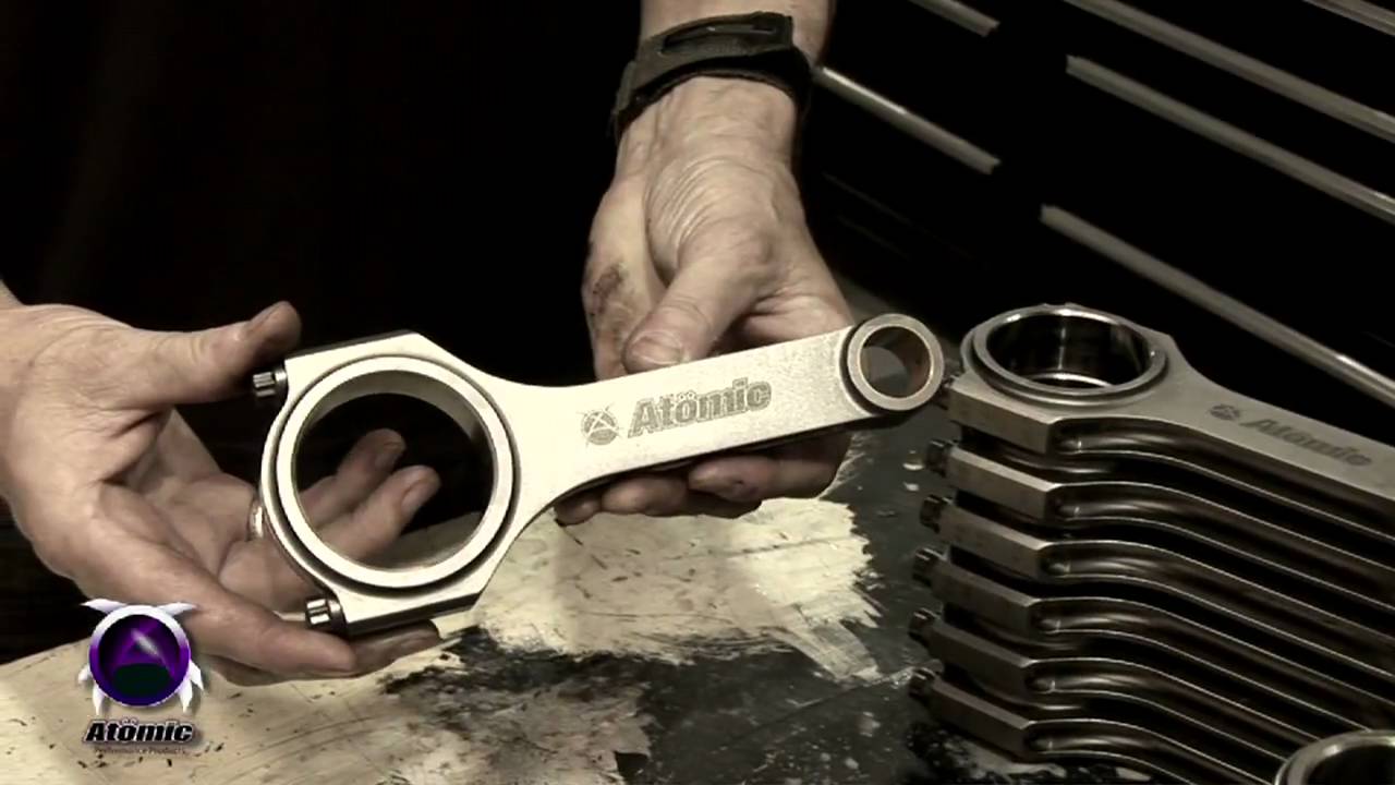 Atomic Performance Products - XR6T High Performance Conrods - YouTube