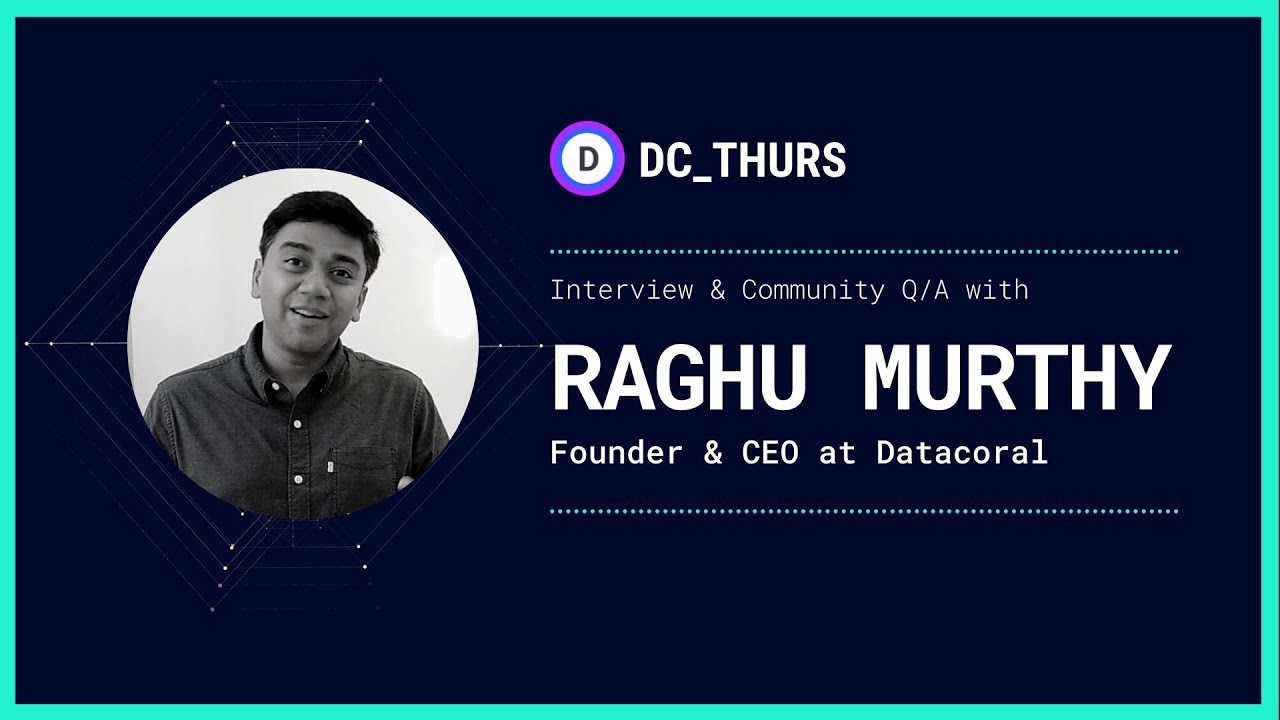 DC_THURS on Change Data Capture w/ Raghu Murthy (Datacoral) - YouTube