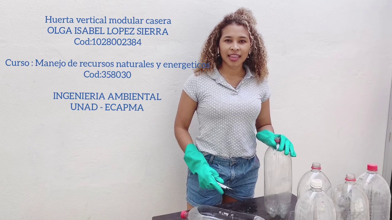 Huerta vertical modular casera. - YouTube