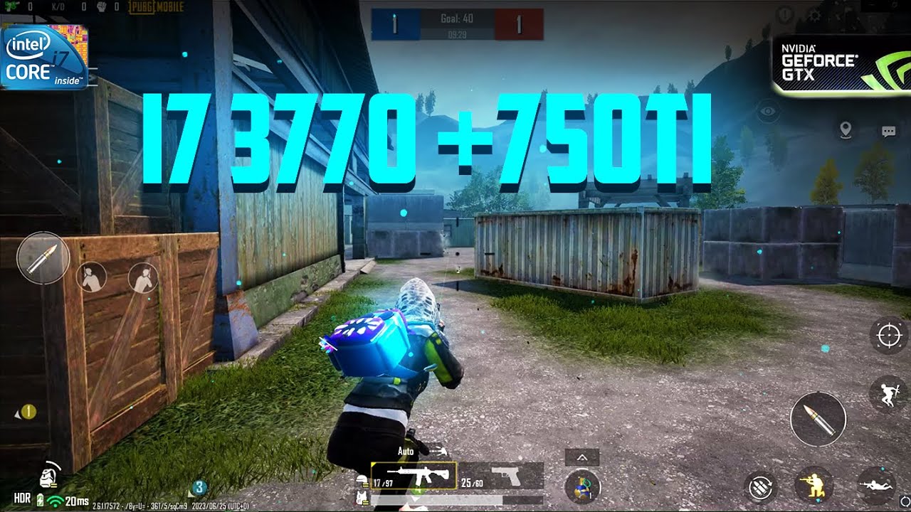 PUBG MOBILE 2K Resoution Ultra HDR HD Extreme I7 3770 GTX 750