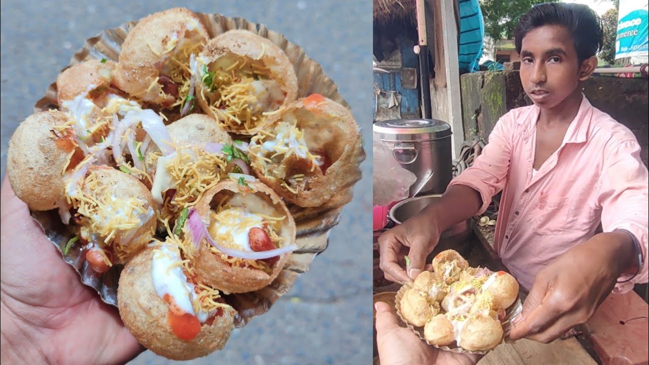 15 Years old Hardworking Boy making Meetha Pani Puri in Marsaghai 😋😋😋 ...