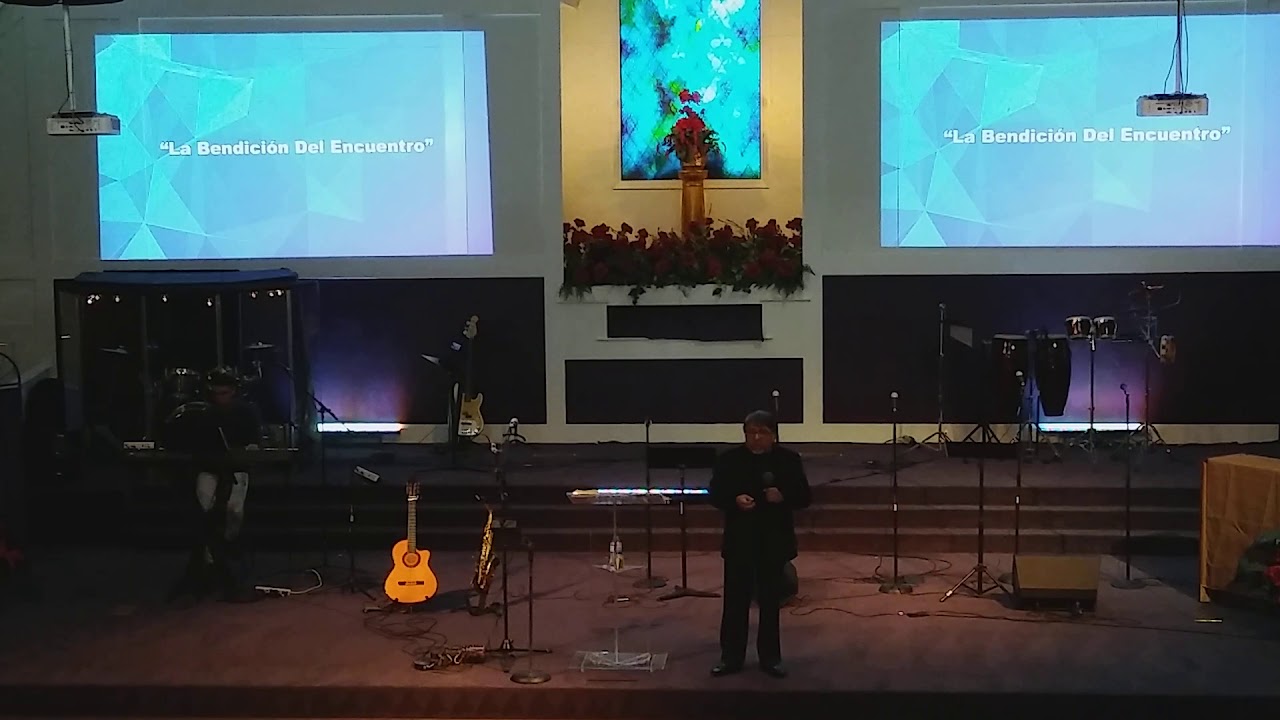 Dando la Palabra el Pastor Héctor Normando. ( LA BENDICIÓN DEL ...