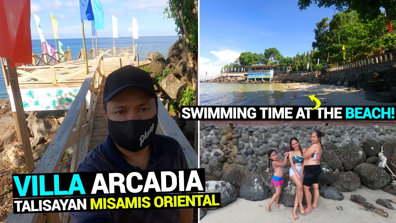 SWIMMING TIME AT VILLA ARCADIA BEACH RESORT | TALISAYAN MISAMIS ...