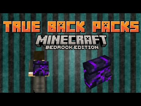 Mod de mochilas para Minecraft Bedrock 1.19|Backpacks addon for ...