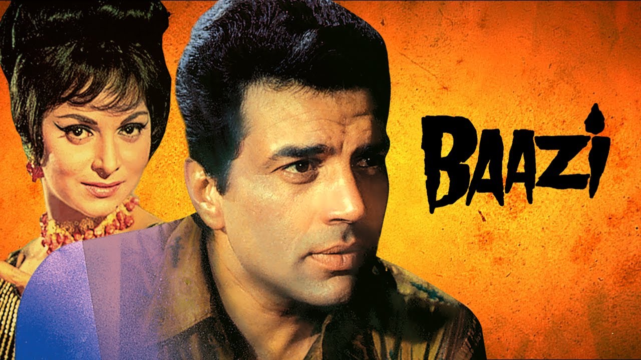Baazi (1968) Hindi Full Movie | Hindi Crime Thriller | Dharmendra, Waheeda Rehman, Johnny Walker ...