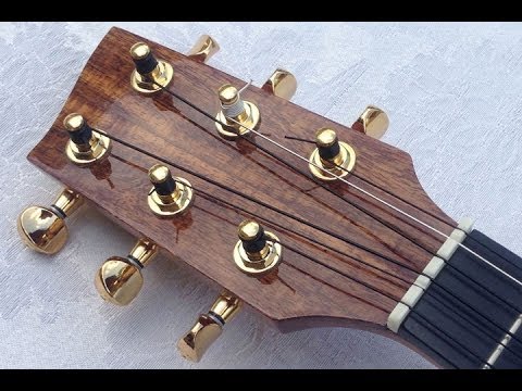 How to build a six string tenor ukulele. - YouTube