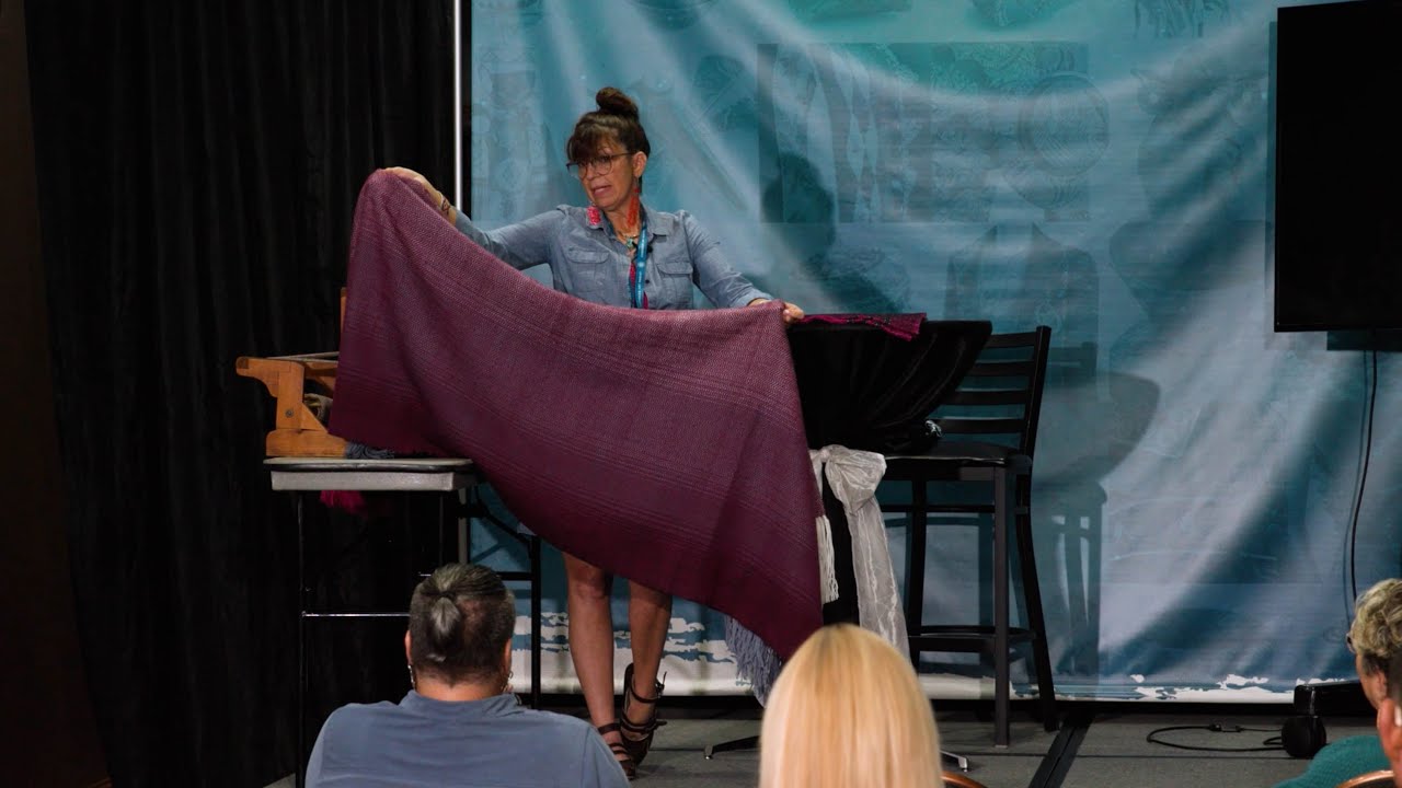 Textiles & Loom Weaving by Cherokee National Treasure Cathy Abercrombie ...
