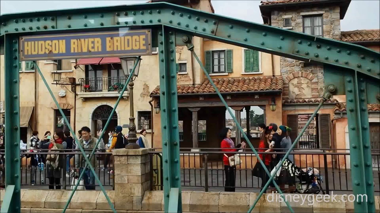 Tokyo DisneySea: DisneySea Electric Railway (POV - American Waterfront ...