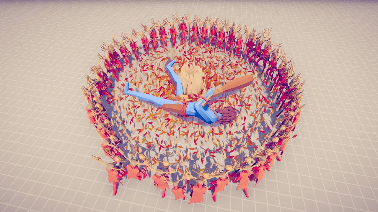 BONE MAGE CIRCLE vs EVERY UNIT - Totally Accurate Battle Simulator TABS ...