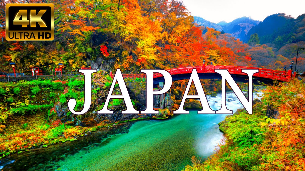 FLYING OVER JAPAN 4K UHD - Relaxing Music with Beautiful Nature Videos ...