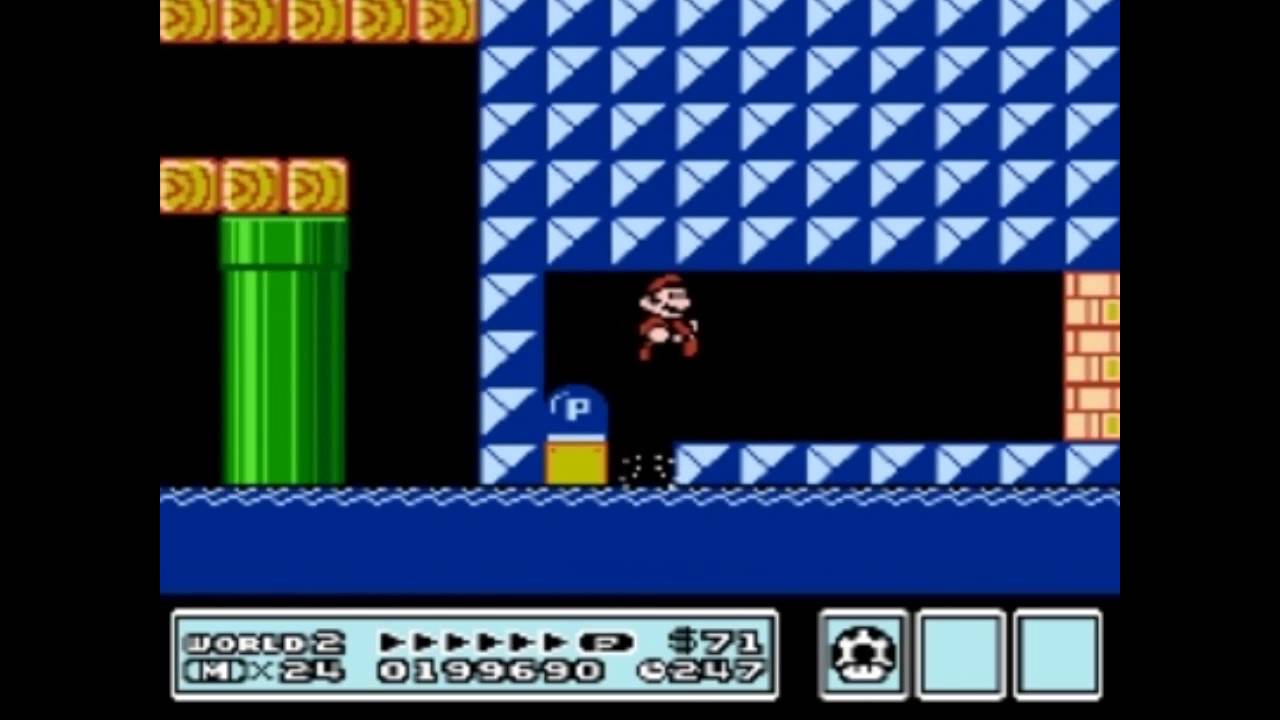 Super Mario Bros 3 Level - Cheep Cheep Sewers - YouTube