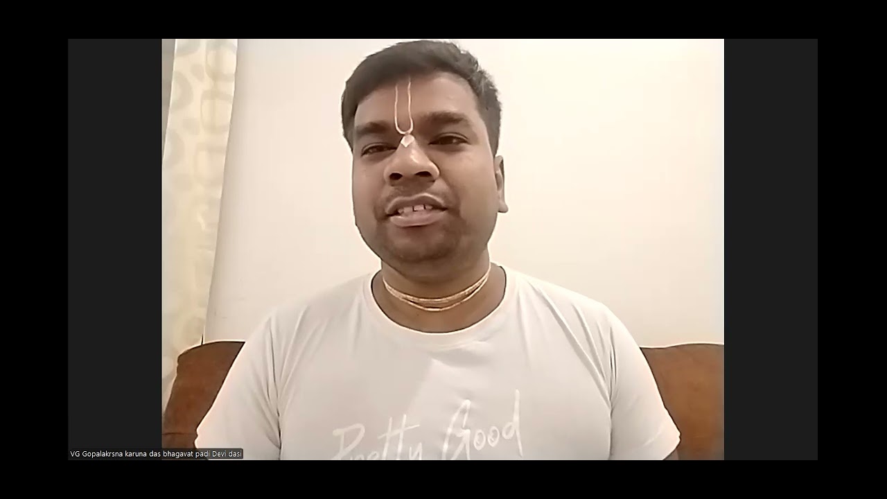 SB 1.14.42 by HG Gopalakrsna Karuna Das ISKCON SNGM Bengaluru 23-01 ...