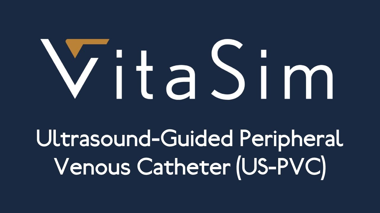 Ultrasound-Guided Peripheral Venous Catheter (US-PVC) - YouTube
