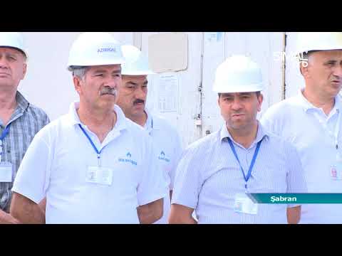 Şabranın Qorğan kəndinə ilk dəfə təbii qaz verildi- ARB Şimal