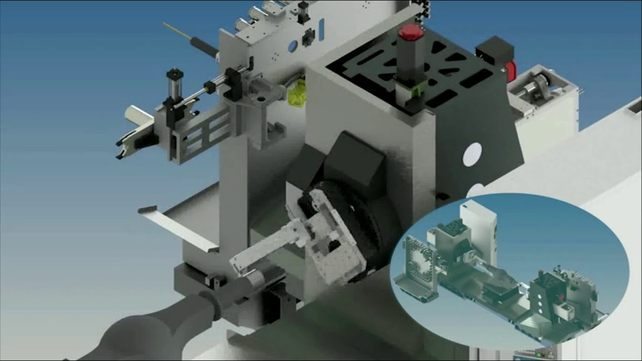 Rear Axle Two-Way Turning & Milling machine in One Setup - YouTube