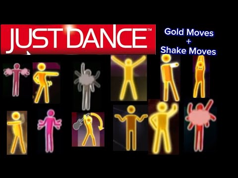 Just Dance Gold Moves + Shake Moves Compilation - YouTube