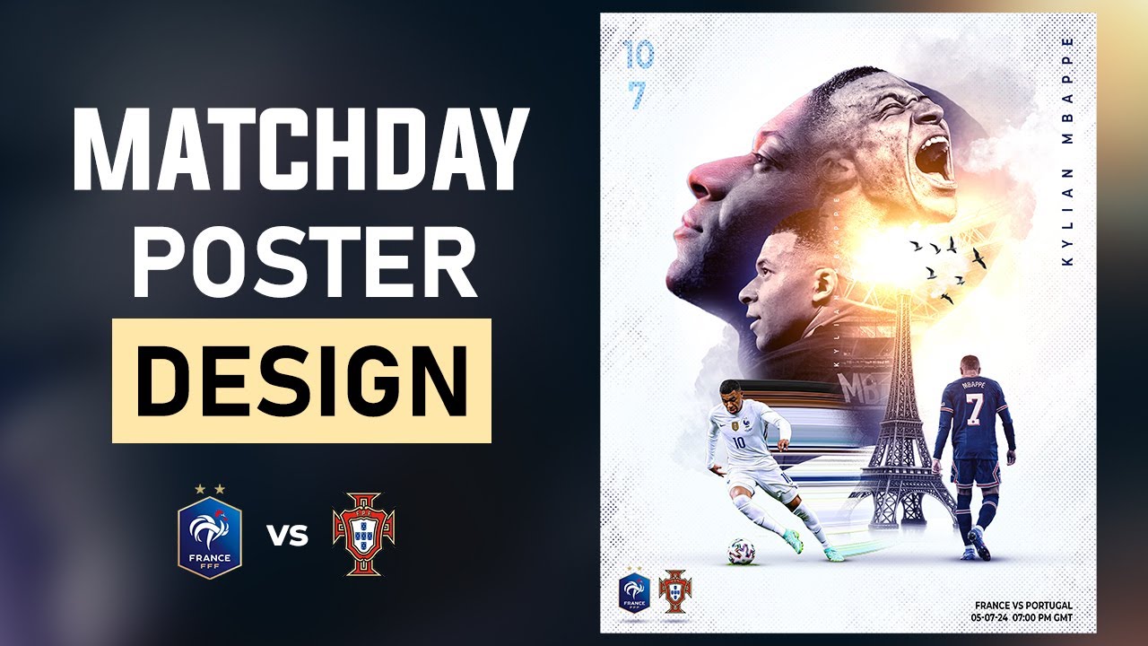 How to Design A Creative Matchday Flyer - YouTube