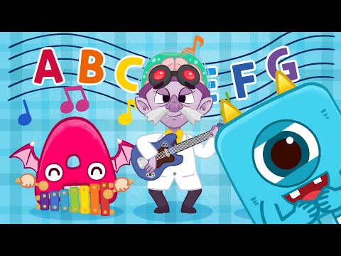 EP02 Alphabet Monsters A bis N: Finden Sie Wörter mit Ihrem Alphabet – ZooZooSong Original Series