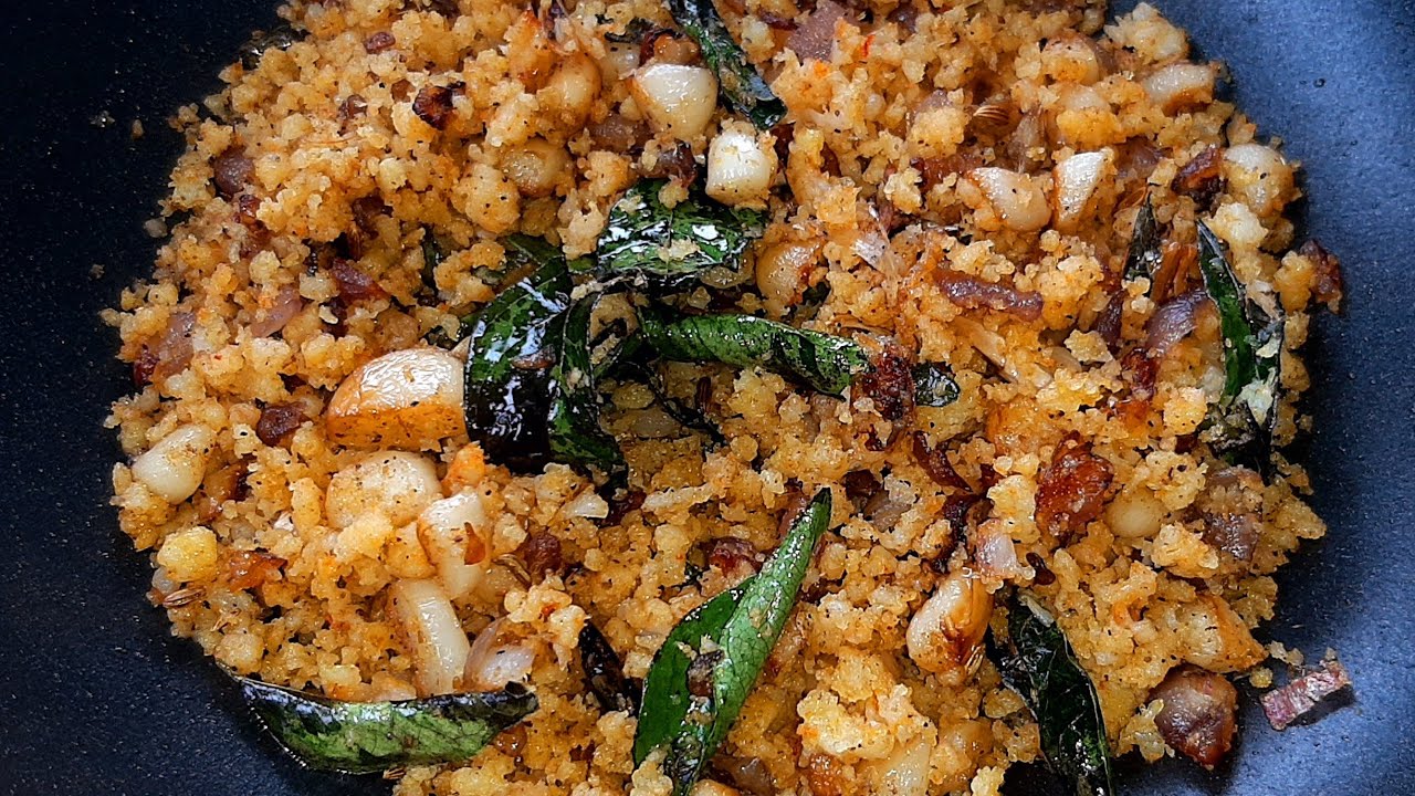 Puttu Recipe || Eral puttu Recipe || prawn puttu Recipe || different ...