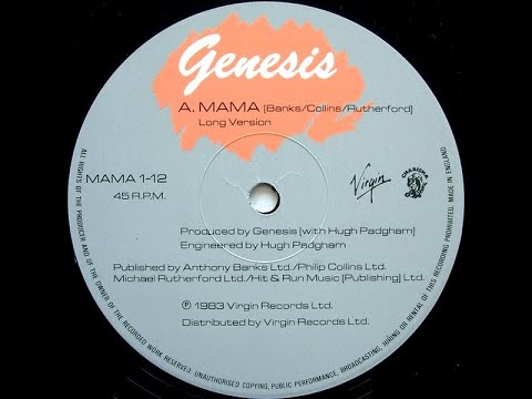 Genesis - Mama (Long Version 45RPM Maxi) - YouTube