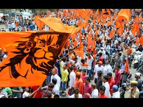 Shri ram rally in hyderabad 2017 ! MLA raja singh ! - YouTube
