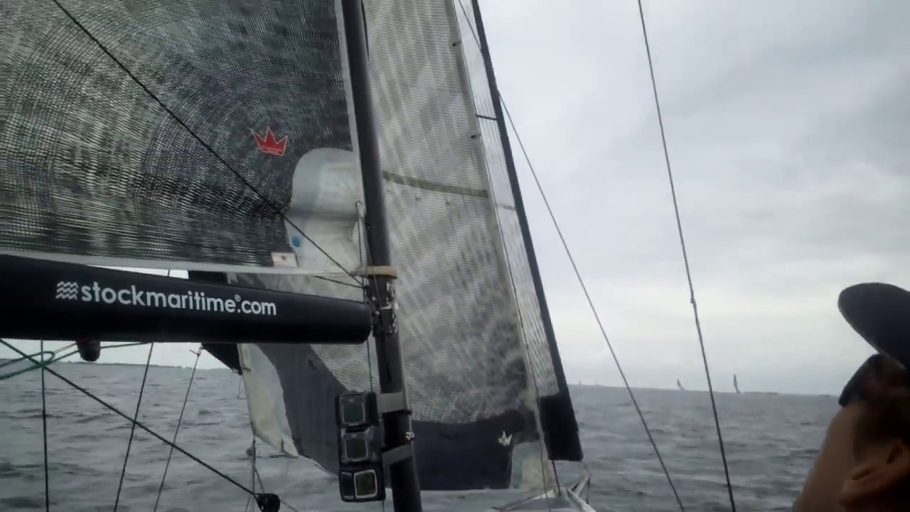 NEW! ELVSTRØM Hamburg Flying Jib. Light wind weapon. - YouTube