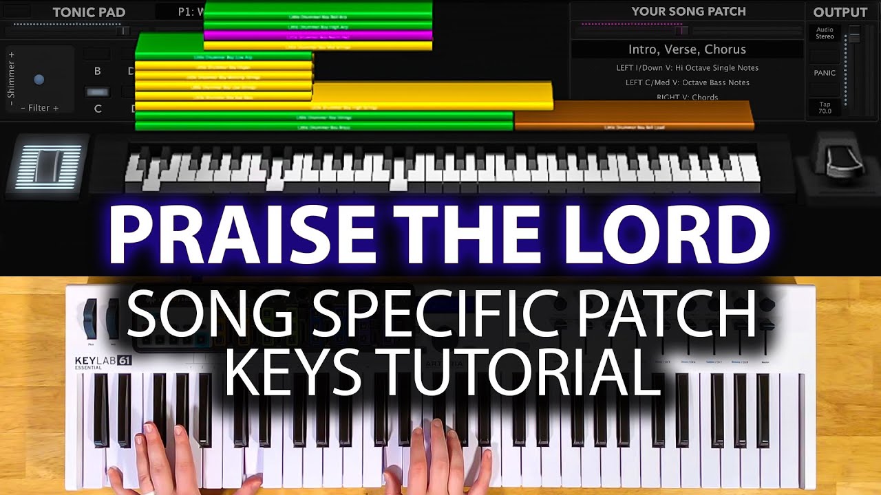 Praise The Lord - MainStage patch keyboard tutorial- Phil Wickham - YouTube