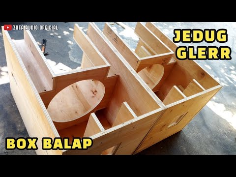 tutorial membuat box Planar 18 inch - box balap - YouTube