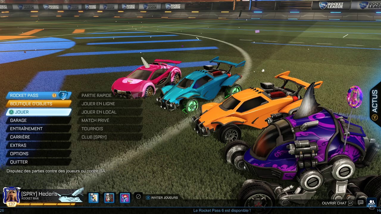 Rocket league #4 ILS SONT TOUS LA SUPER SMASH - YouTube