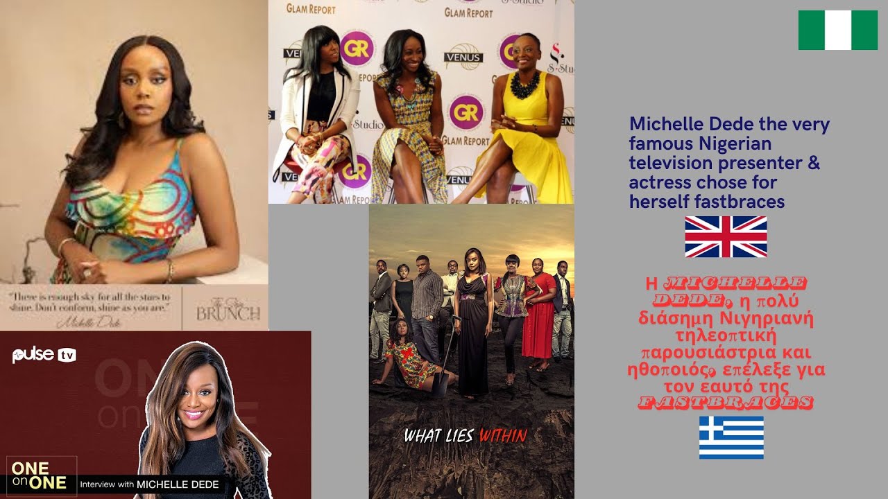 Michelle Dede the very famous Nigerian television presenter & actress chose for herself ...