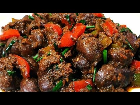 How to cook beef kidneys || Eating Beef kidneys recipe || Beef kidneys ...