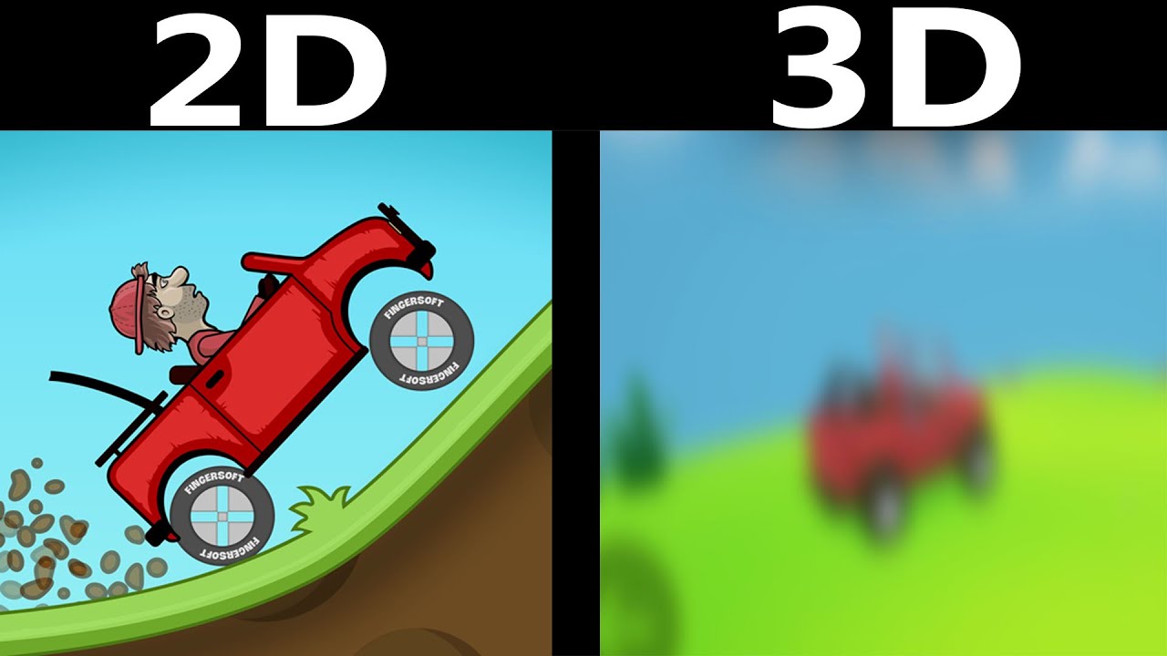 I Played Hill Climb Racing But in 3D - YouTube