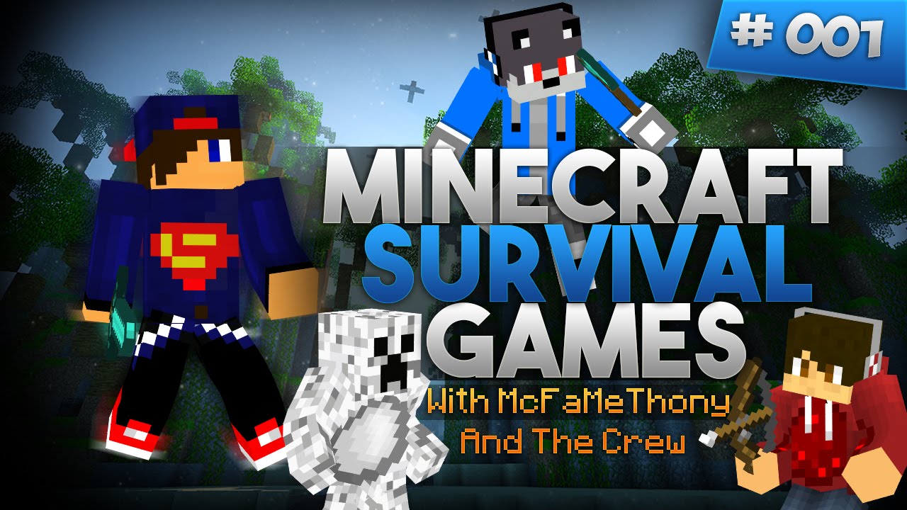 Minecraft Let's-Play : SURVIVAL GAMES! Ep.1 - YouTube